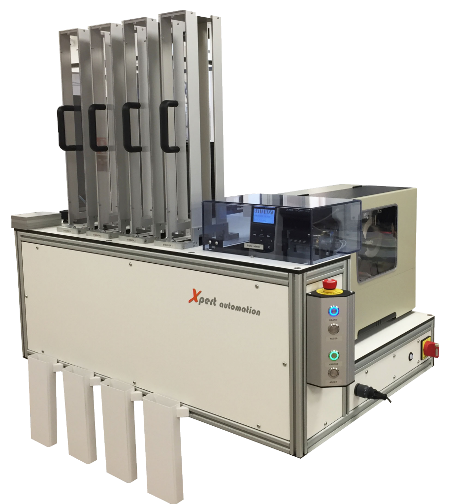 Plate Labeler - Xpert Automation, laboratory robotics